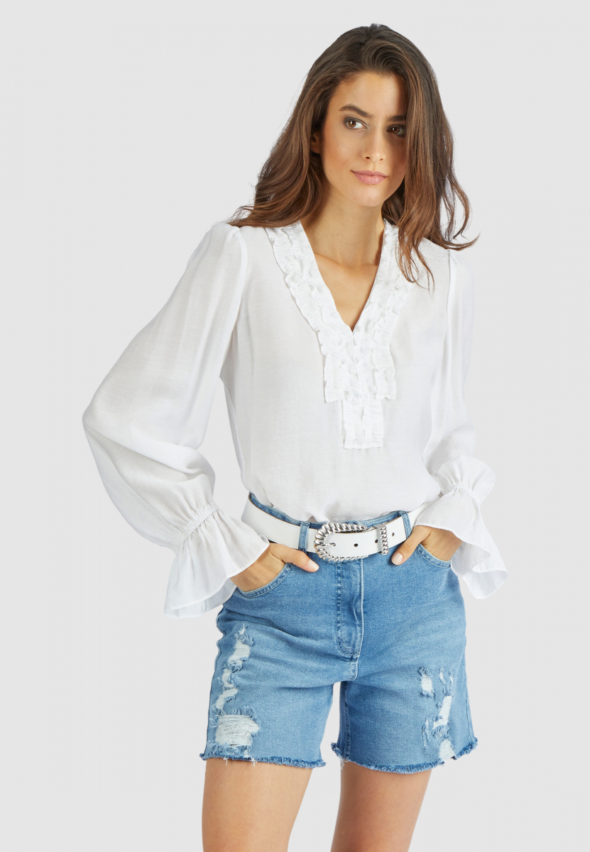 Elegante Blusen kaufen - hochwertig & modern | MARC AUREL